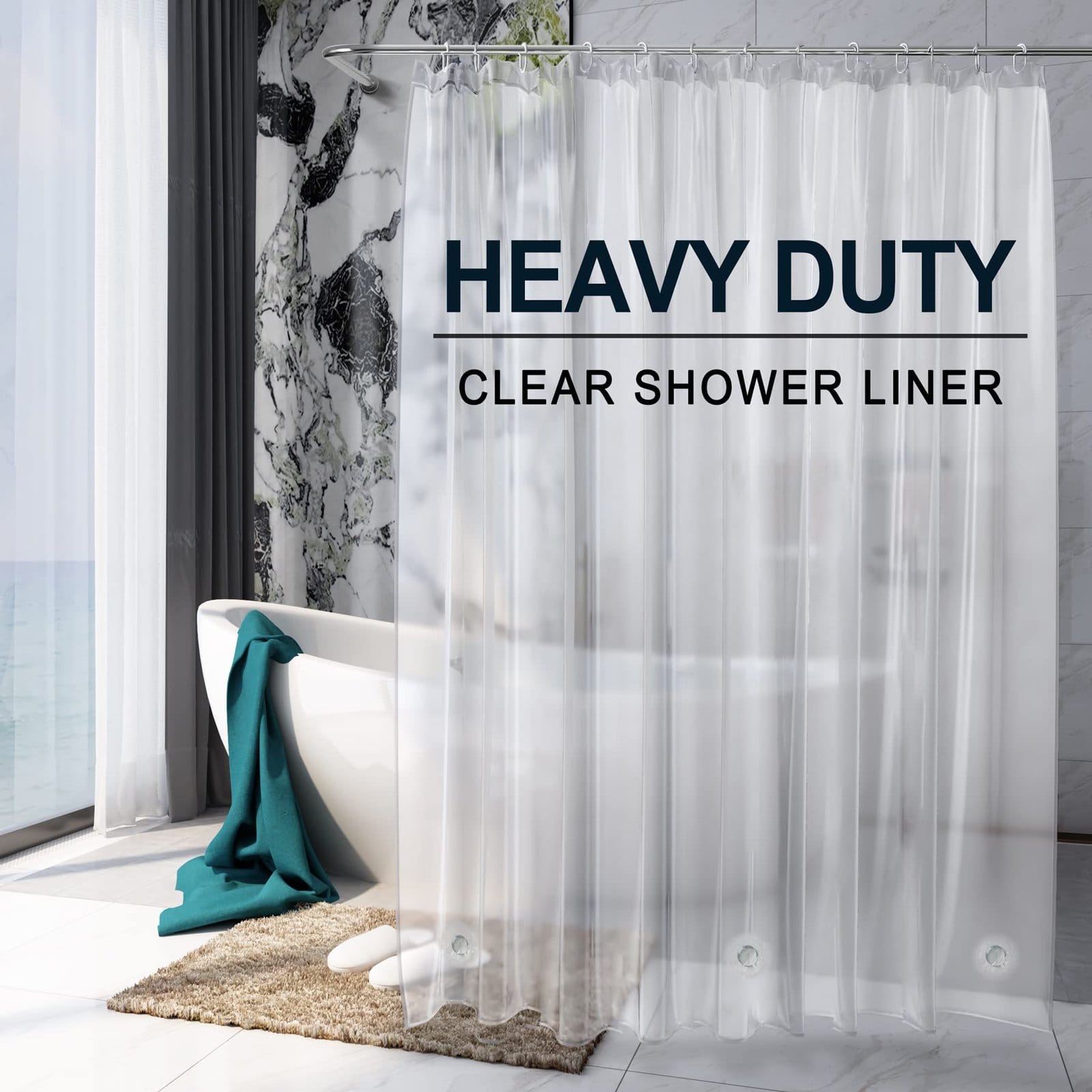 7 Best Weighted Shower Curtain For Walk In Shower 2025